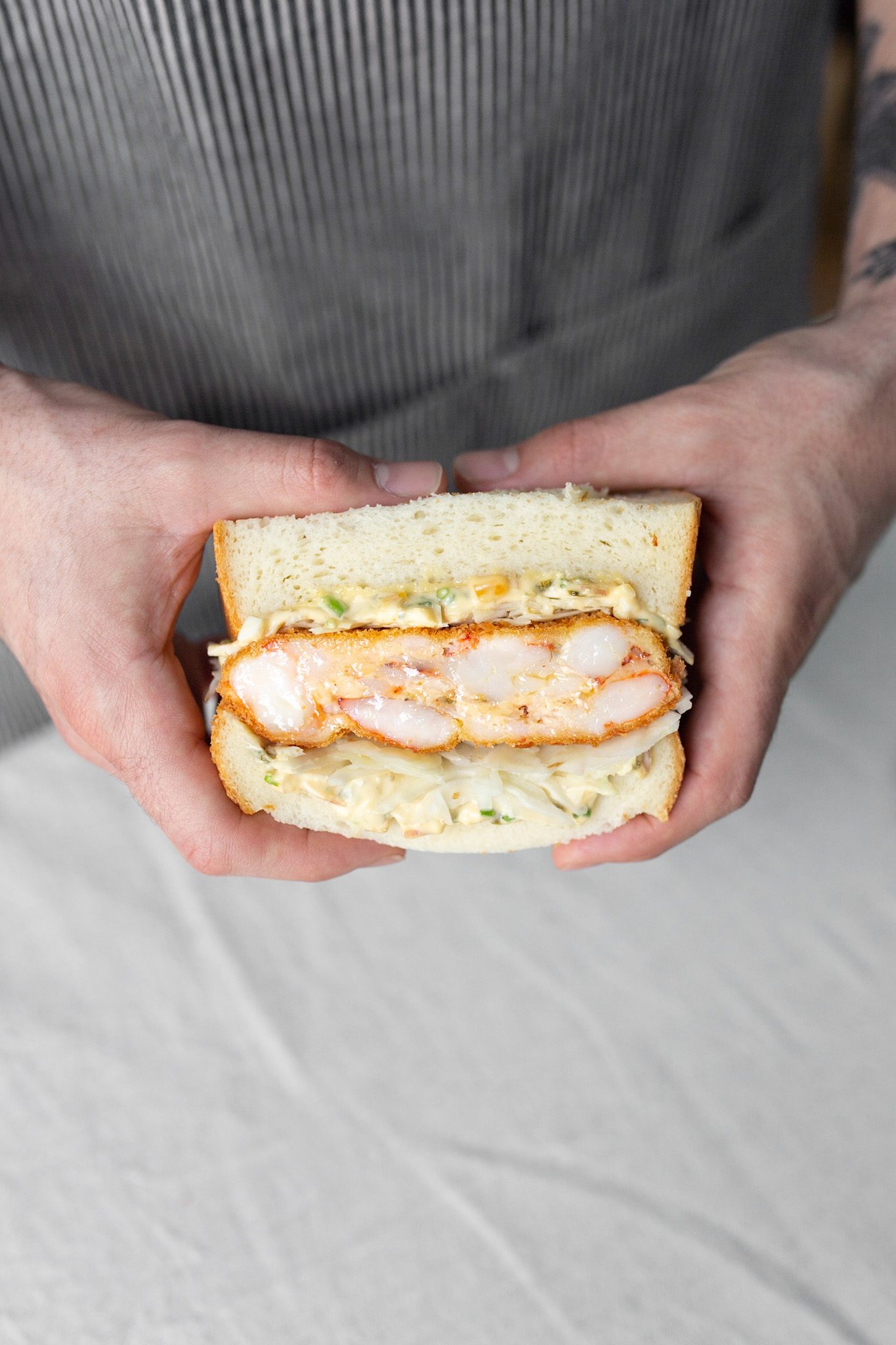 Ebi kastu sando | Mint Magazine