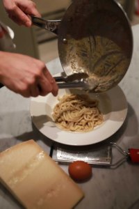 Udon cacio et pepe | Mint Magazine