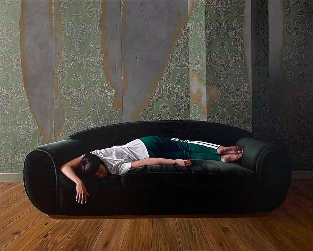 "Acte I : vaciller" : Dhewadi Hadjab, le peintre hyperréaliste qui ...